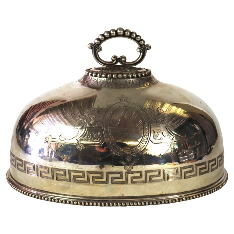 Antique Sheffield Victorian Silver Plated Dome C1890 – Antique Revival